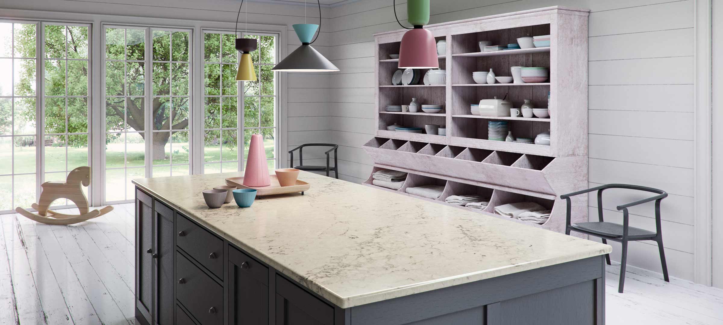 Greige Quartz Countertops: Design Ideas | Caesarstone US