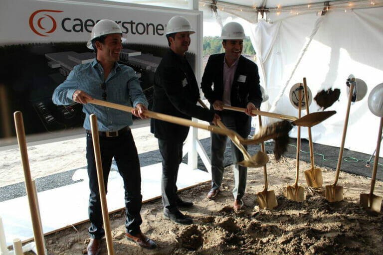 Groundbreaking for Caesarstone's First U.S. Manufacturing Facility