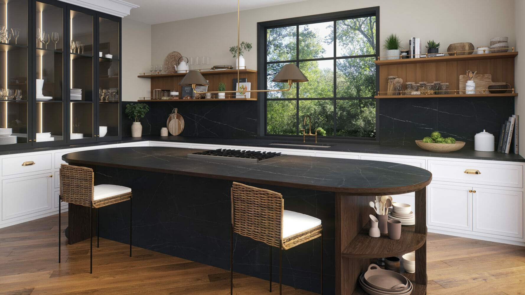 Dark Porcelain Countertops: Design Ideas | Caesarstone US
