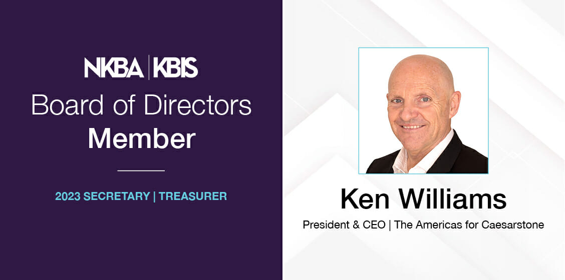 Ken Williams Named Board Secretary/Treasurer For NKBA